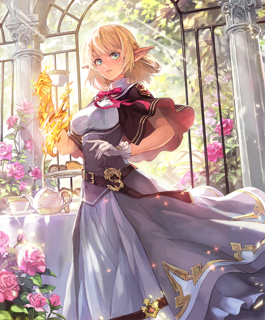 Does anyone know who the artist is for Pureflame Lady? : r/Shadowverse